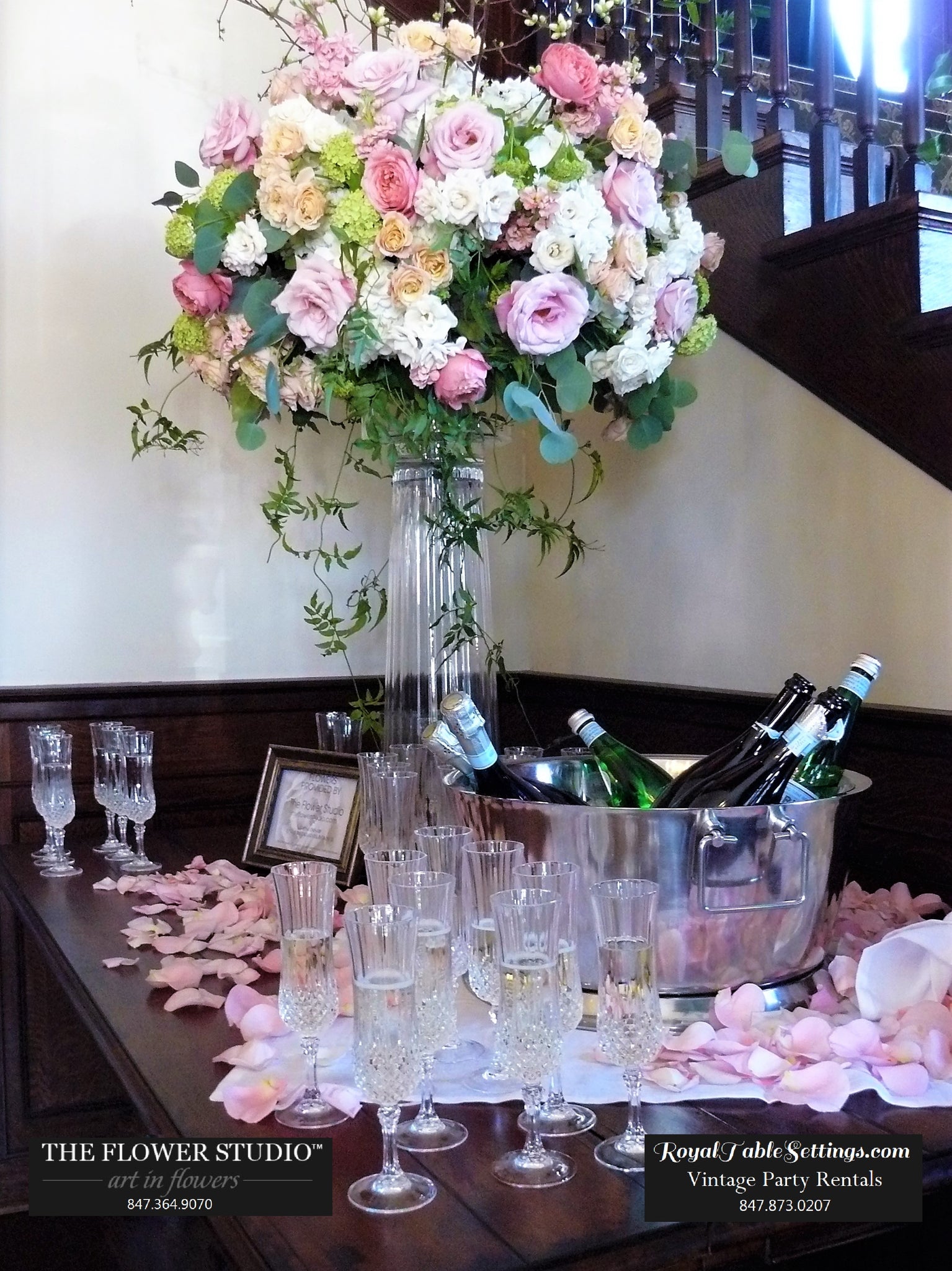 Crystal Champagne Flute - Royal Table Settings – Royal Table Settings, LLC